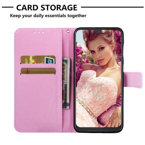 Panda Baby Matte Leather Wallet Phone Case for Samsung Galaxy A30s ...