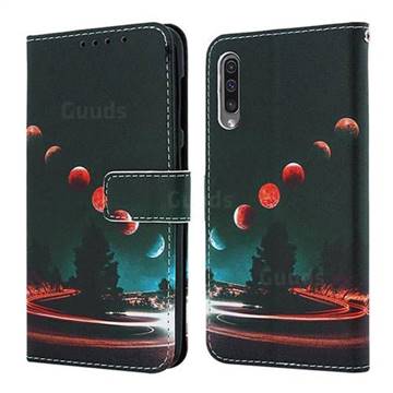 Wandering Earth Matte Leather Wallet Phone Case for Samsung Galaxy A30s ...