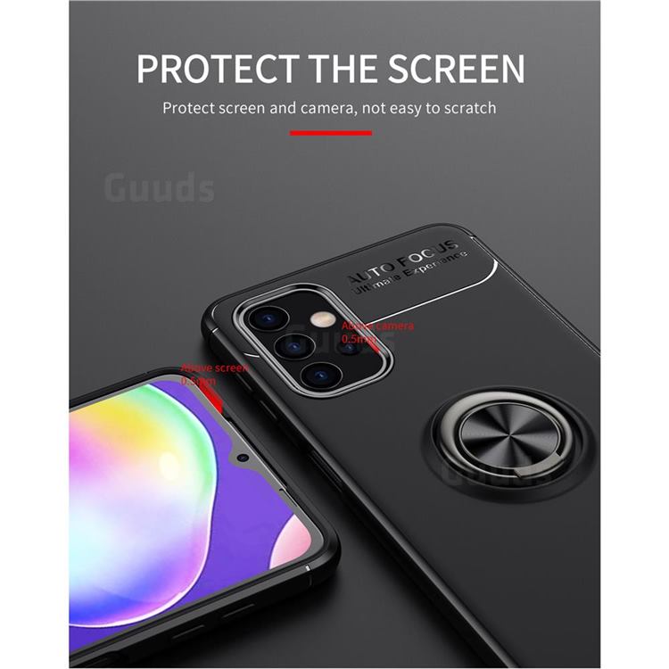 Auto Focus Invisible Ring Holder Soft Phone Case for Samsung Galaxy A32 ...