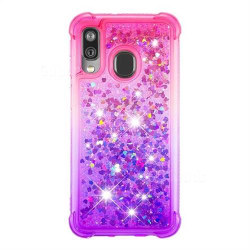 Rainbow Gradient Liquid Glitter Quicksand Sequins Phone Case for ...
