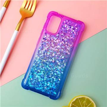 Rainbow Gradient Liquid Glitter Quicksand Sequins Phone Case for ...