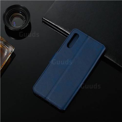 Retro Calf Matte Leather Wallet Phone Case for Samsung Galaxy A50 ...