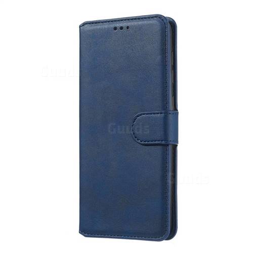 Retro Calf Matte Leather Wallet Phone Case for Samsung Galaxy A50 ...