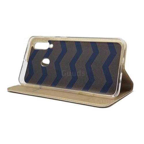 Ultra Slim Card Magnetic Automatic Suction Leather Wallet Case for ...