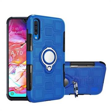 Ice Cube Shockproof PC + Silicon Invisible Ring Holder Phone Case for ...