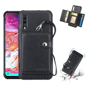 Retro Multi-function Leather Wallet Phone Case for Samsung Galaxy A70 ...