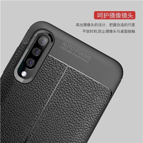 Luxury Auto Focus Litchi Texture Silicone TPU Back Cover for Samsung ...