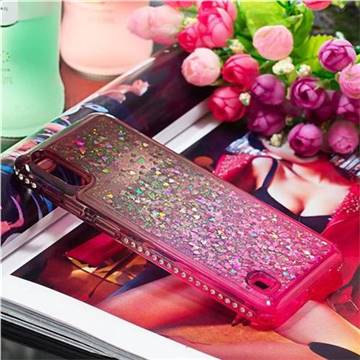 Diamond Frame Liquid Glitter Quicksand Sequins Phone Case for Samsung ...