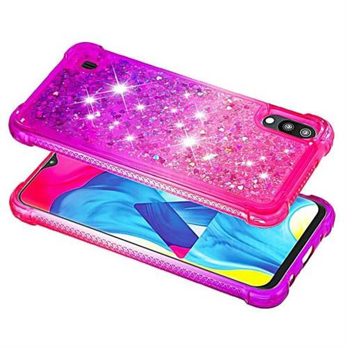 Rainbow Gradient Liquid Glitter Quicksand Sequins Phone Case for ...