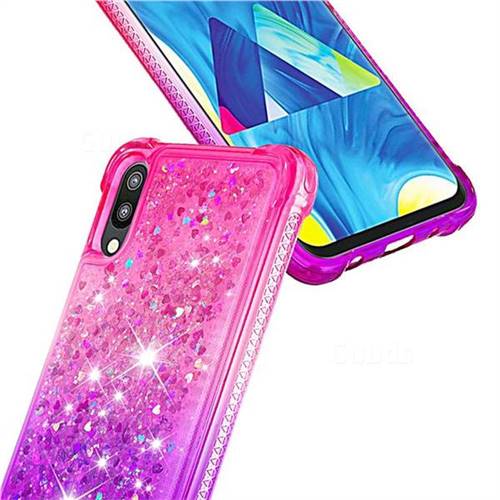 Rainbow Gradient Liquid Glitter Quicksand Sequins Phone Case for ...