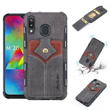 Maple Pattern Canvas Multi-function Leather Phone Back Cover for ...