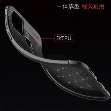 Luxury Auto Focus Litchi Texture Silicone TPU Back Cover for Samsung ...