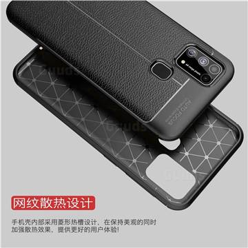 Luxury Auto Focus Litchi Texture Silicone TPU Back Cover for Samsung ...