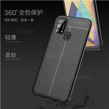 Luxury Auto Focus Litchi Texture Silicone TPU Back Cover for Samsung ...