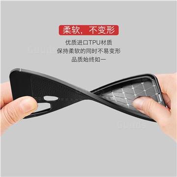 Luxury Auto Focus Litchi Texture Silicone TPU Back Cover for Samsung ...