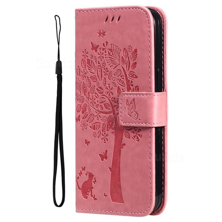 Embossing Butterfly Tree Leather Wallet Case for Samsung Galaxy M54 ...