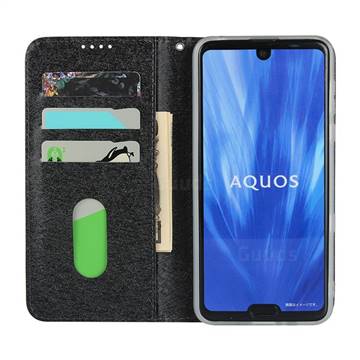 Ultra Slim Magnetic Automatic Suction Silk Lanyard Leather Flip Cover ...