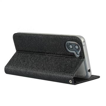 Ultra Slim Magnetic Automatic Suction Silk Lanyard Leather Flip Cover ...