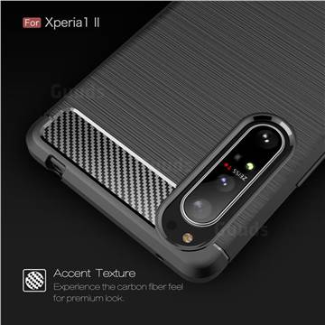Luxury Carbon Fiber Brushed Wire Drawing Silicone TPU Back Cover for ...