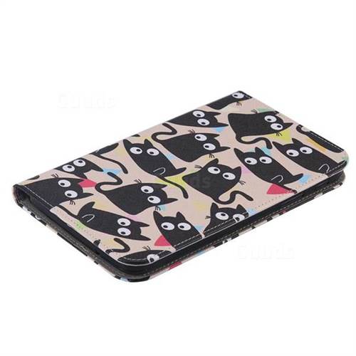 Cute Kitten Cat Folio Flip Stand Leather Wallet Case for Samsung Galaxy ...