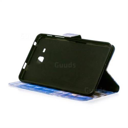 Smiley Shiba Inu 3D Painted Leather Tablet Wallet Case for Samsung ...