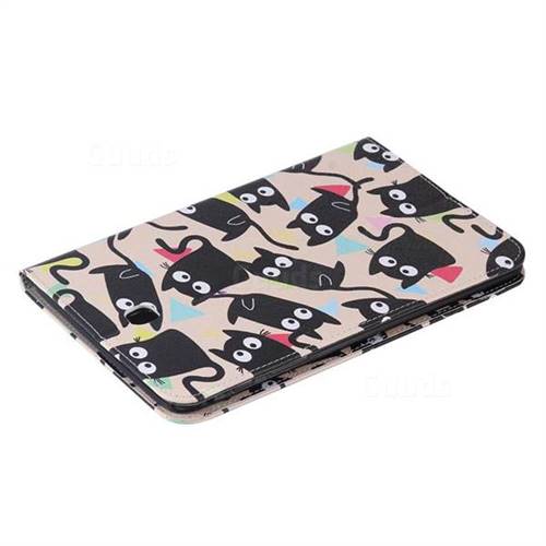 Cute Kitten Cat Folio Flip Stand Leather Wallet Case for Samsung Galaxy ...