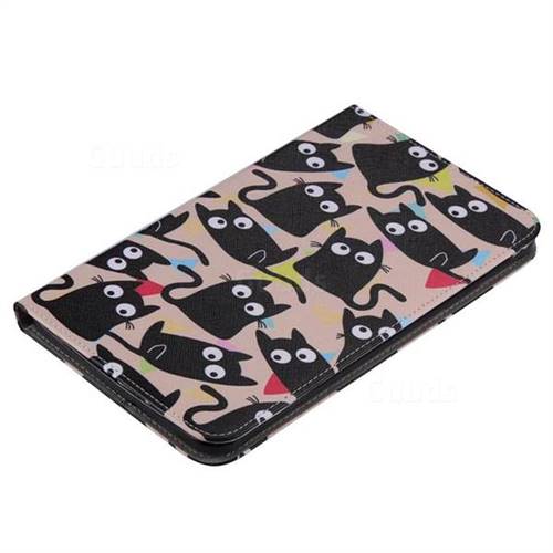 Cute Kitten Cat Folio Flip Stand Leather Wallet Case for Samsung Galaxy ...