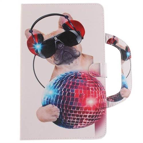 Fashion Dog Handbag Tablet Leather Wallet Flip Cover for Samsung Galaxy ...