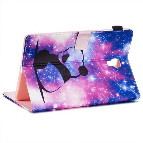 Panda Baby Matte Leather Wallet Tablet Case for Samsung Galaxy Tab A 10 ...