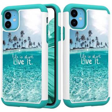 Sea and Tree Shock Absorbing Hybrid Defender Rugged Phone Case Cover ...