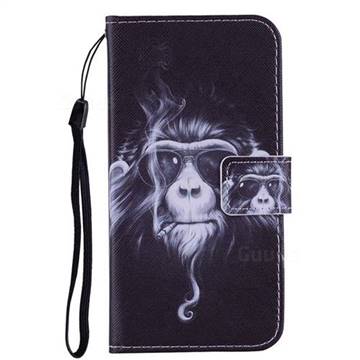 Chimpanzee PU Leather Wallet Phone Case Cover for iPhone 11 (6.1 inch ...