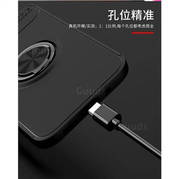 Auto Focus Invisible Ring Holder Soft Phone Case for iPhone 12 mini (5. ...