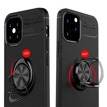 Auto Focus Invisible Ring Holder Soft Phone Case for iPhone 12 mini (5. ...