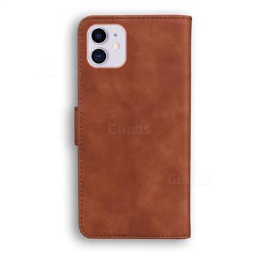 Retro Classic Skin Feel Leather Wallet Phone Case for iPhone 12 / 12 ...