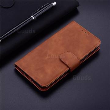 Retro Classic Skin Feel Leather Wallet Phone Case for iPhone 12 / 12 ...