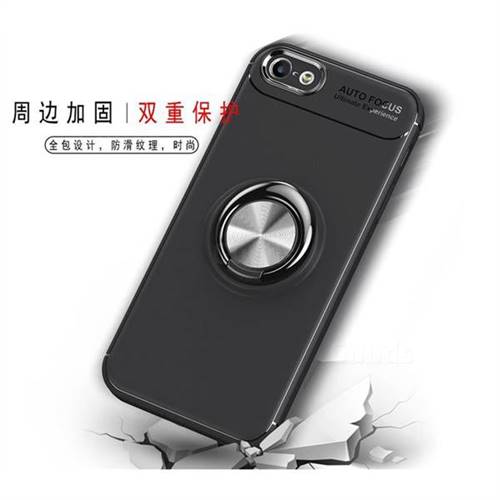 Auto Focus Invisible Ring Holder Soft Phone Case for iPhone SE 5s 5 ...