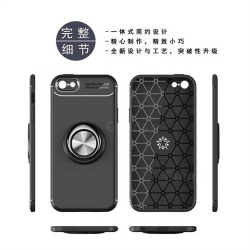 Auto Focus Invisible Ring Holder Soft Phone Case for iPhone SE 5s 5 ...