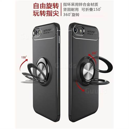 Auto Focus Invisible Ring Holder Soft Phone Case for iPhone SE 5s 5 ...