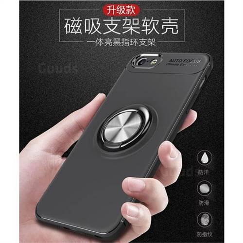 Auto Focus Invisible Ring Holder Soft Phone Case for iPhone SE 5s 5 ...