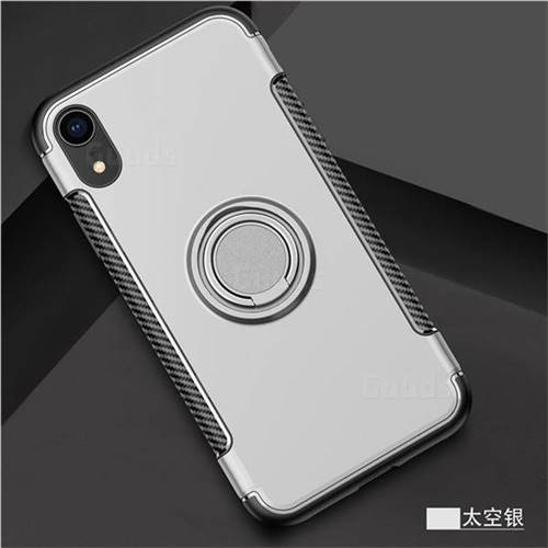 Armor Anti Drop Carbon PC + Silicon Invisible Ring Holder Phone Case ...