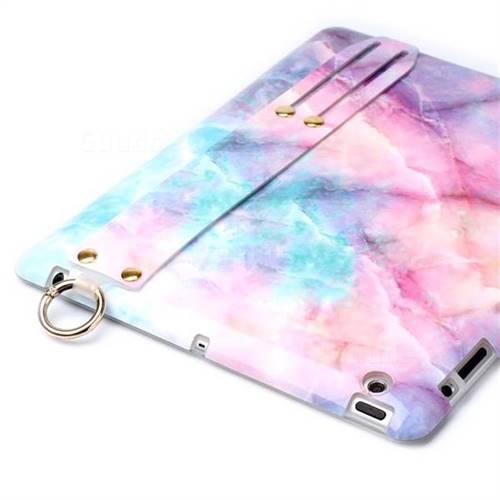 Dream Green Marble Clear Bumper Glossy Rubber Silicone Wrist Band ...