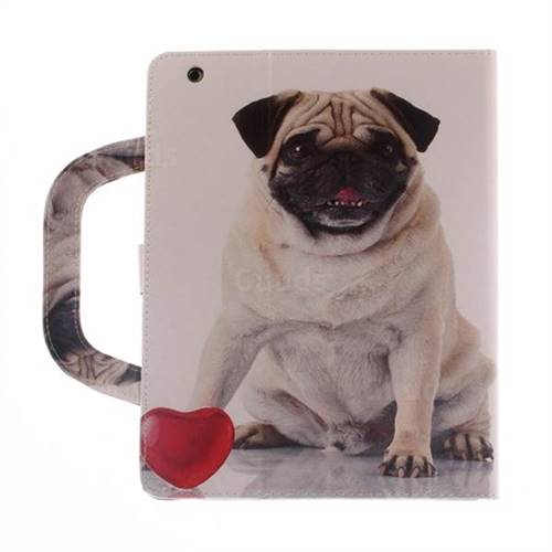 Pug Dog Handbag Tablet Leather Wallet Flip Cover for iPad 4 the New ...