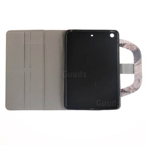 Pug Dog Handbag Tablet Leather Wallet Flip Cover for iPad Air iPad5 ...