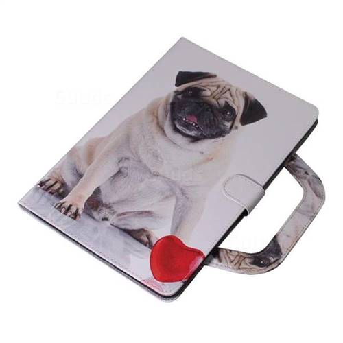 Pug Dog Handbag Tablet Leather Wallet Flip Cover for iPad Mini 5 Mini5 ...