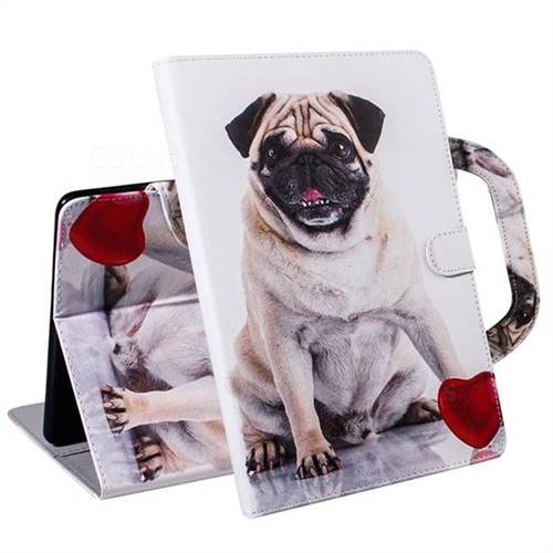 Pug Dog Handbag Tablet Leather Wallet Flip Cover for iPad Mini 5 Mini5 ...