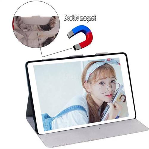 Pug Dog Handbag Tablet Leather Wallet Flip Cover for iPad Mini 5 Mini5 ...