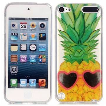 Cute Pineapple Super Clear Soft TPU Back Cover for iPod Touch 5 6 - TPU ...